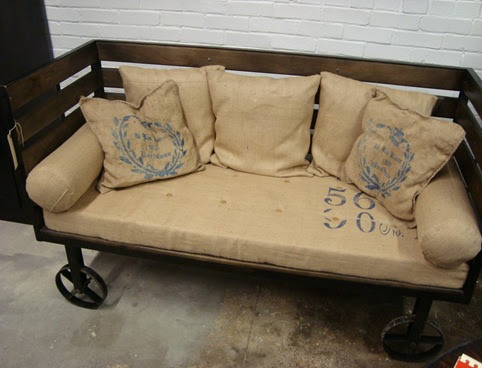 Burlap in the home | Delight in the Simple